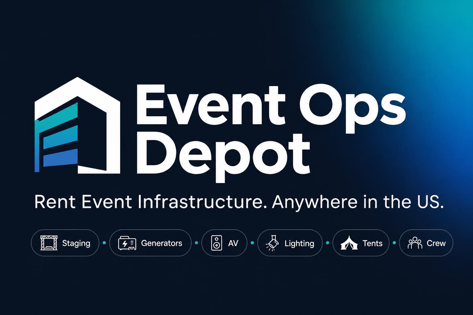 Concerts & Live Shows Equipment Rentals | Event Ops Depot